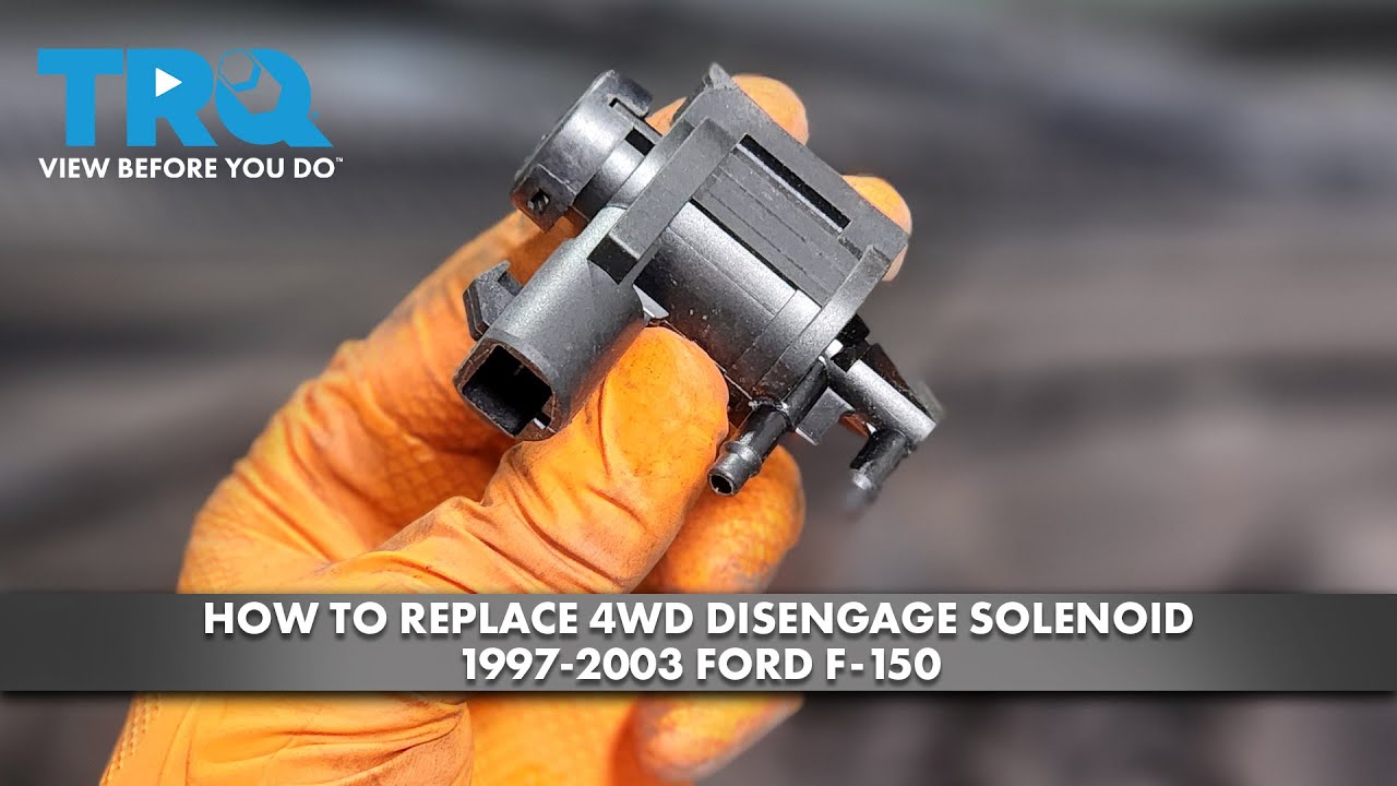 How to Replace 4WD Disengage Solenoid 1997-2003 Ford F-150 | 1A Auto
