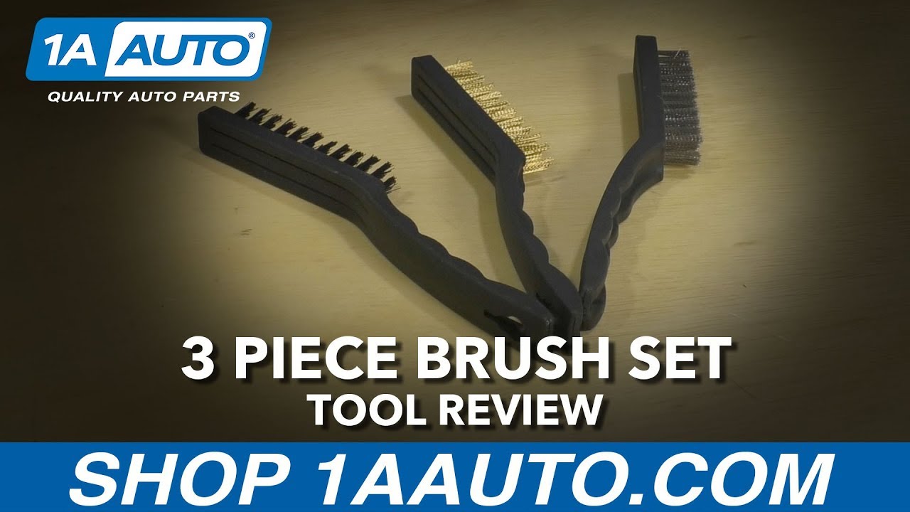 3 Piece Brush Set - Available at 1A Auto | 1A Auto