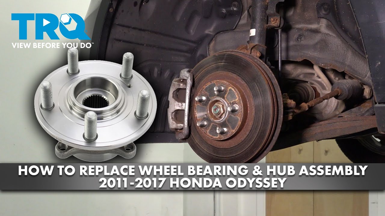 How to Replace Front Wheel Bearing Hub Assembly 2011-2017 Honda Odyssey | 1A Auto
