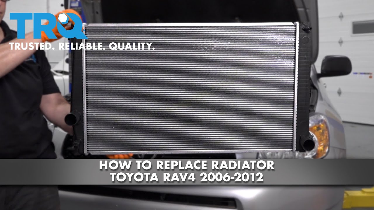 How To Replace Radiator 2006-12 Toyota Rav4 | 1A Auto