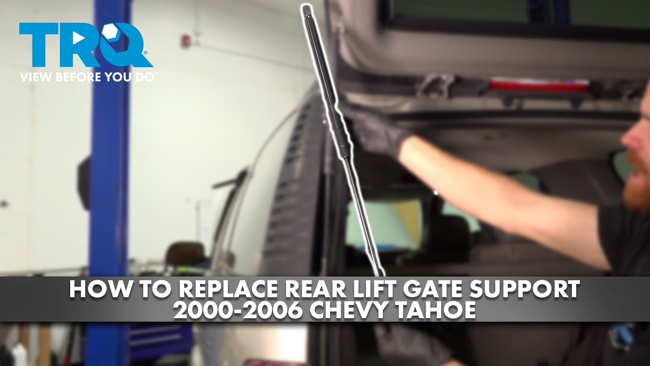 How to Replace Rear Lift Gate Support 2000-2006 Chevrolet Tahoe | 1A Auto