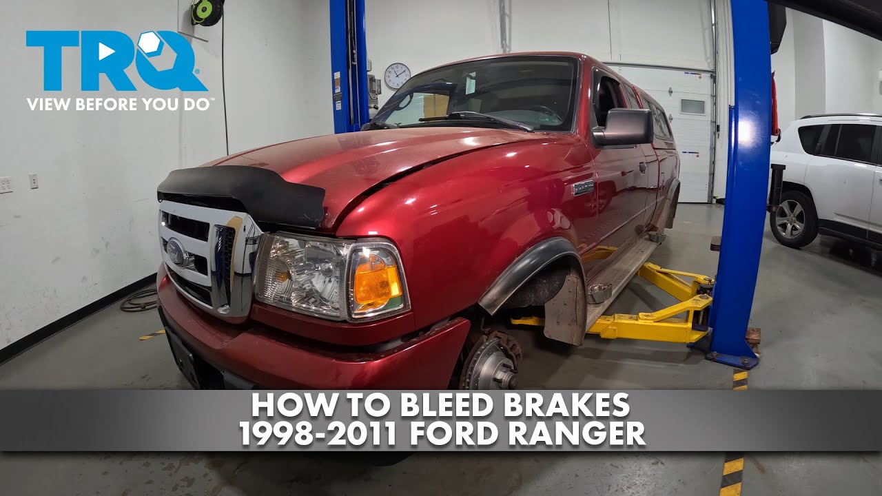 How to Bleed Brakes 1998-2011 Ford Ranger | 1A Auto