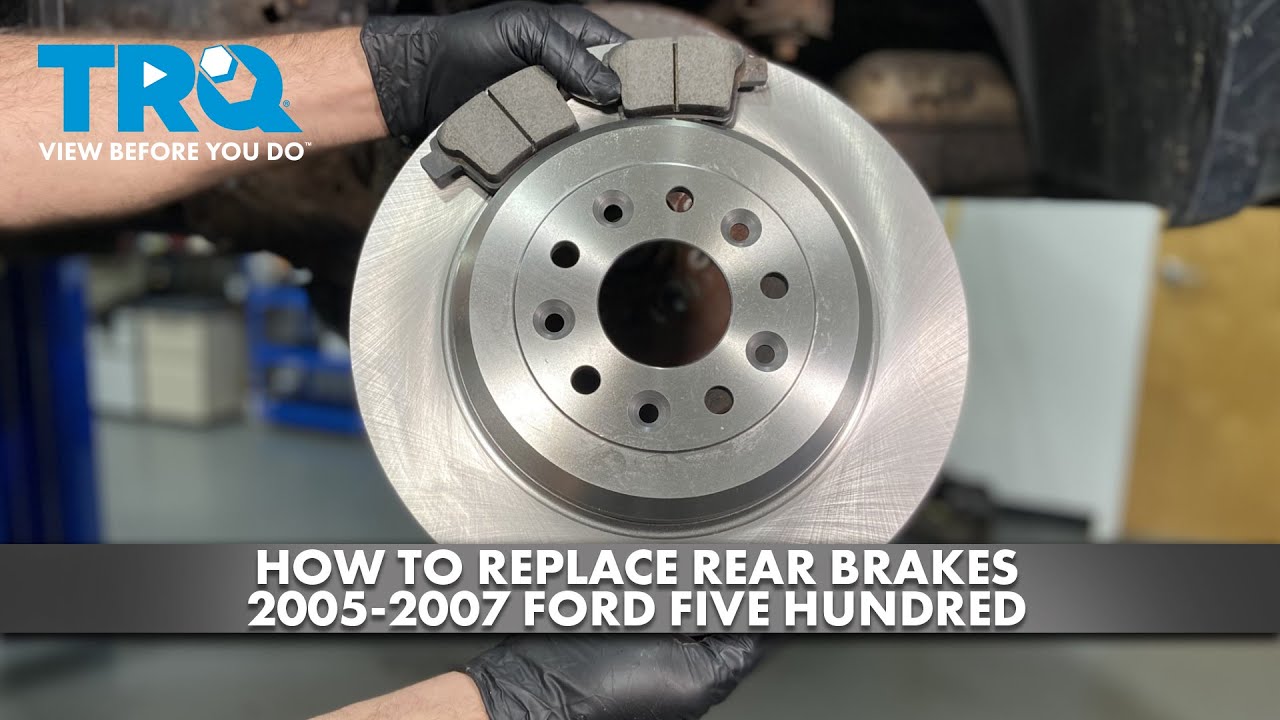 How to Replace Rear Brakes 2005-2007 Ford Five Hundred | 1A Auto