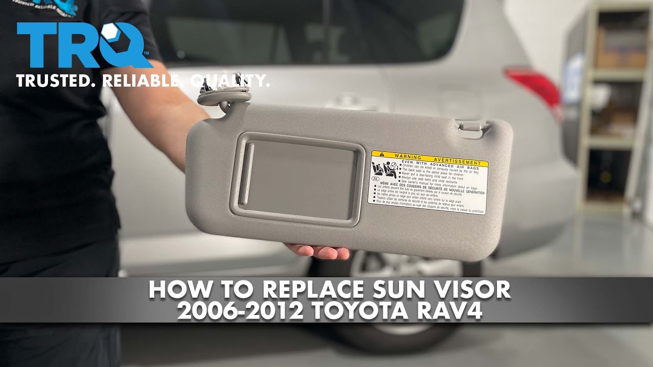 How To Replace Sun Visor 2006-12 Toyota Rav4 | 1A Auto