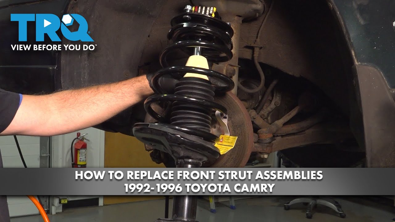 How to Replace Front Strut Assemblies 1992-1996 Toyota Camry | 1A Auto