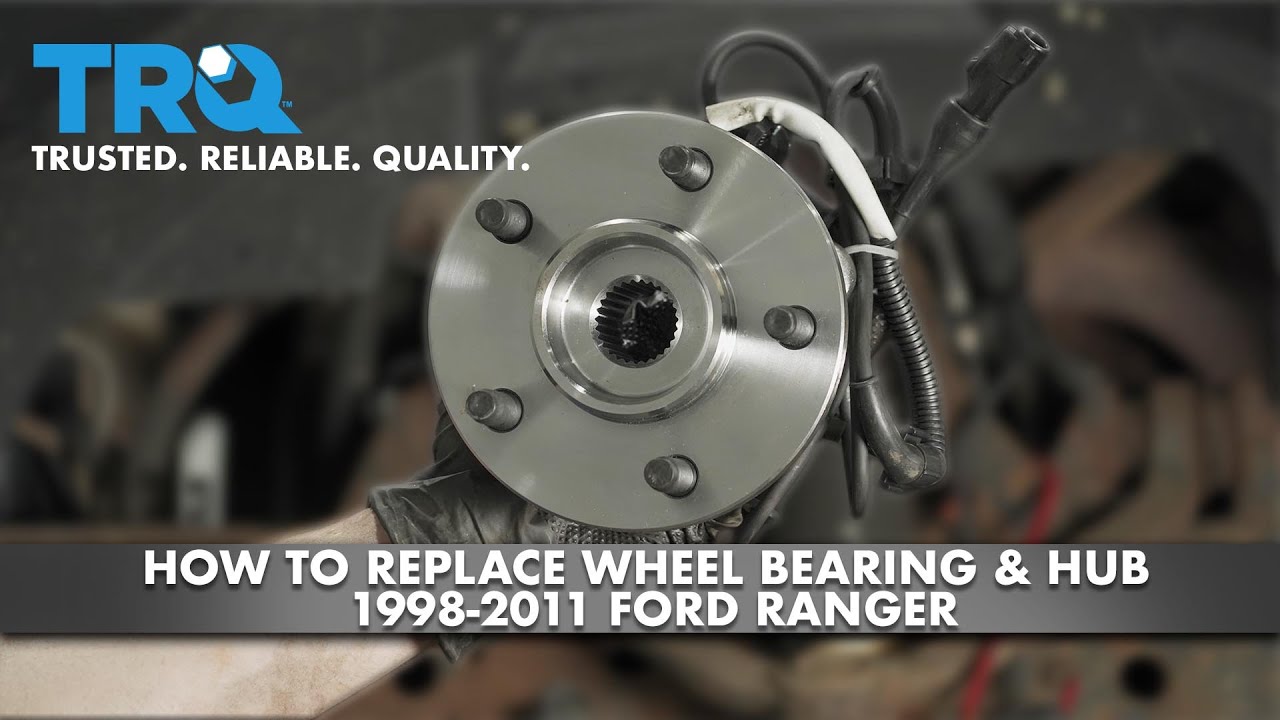 How To Replace Wheel Bearing Hub 1998-2011 Ford Ranger | 1A Auto
