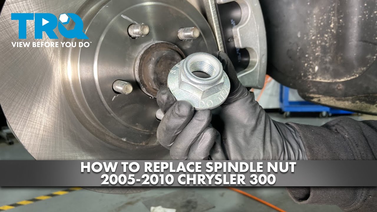 How to Replace Spindle Nut 2005-2010 Chrysler 300 | 1A Auto