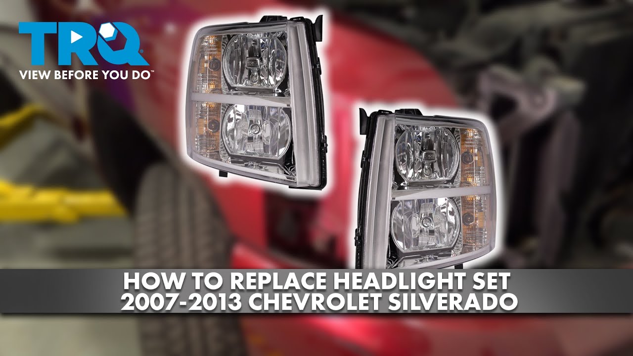 How to Replace Headlights 2007-2013 Chevrolet Silverado | 1A Auto