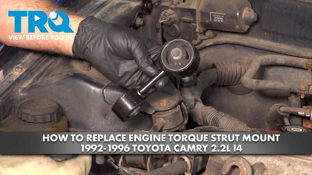 How to Replace Engine Torque Strut Mount 1992-1996 Toyota Camry 22L I4 ...