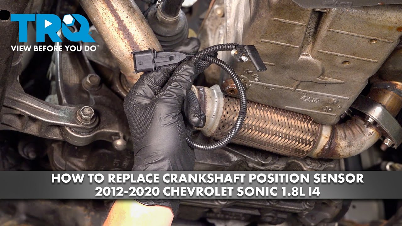 How to Replace Crankshaft Position Sensor 2012-2020 Chevrolet Sonic 18L I4 | 1A Auto