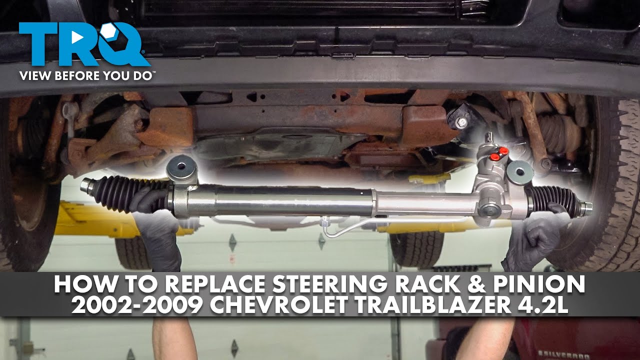 How to Replace Power Steering Rack Pinion Assembly 2002-2009 Chevrolet ...