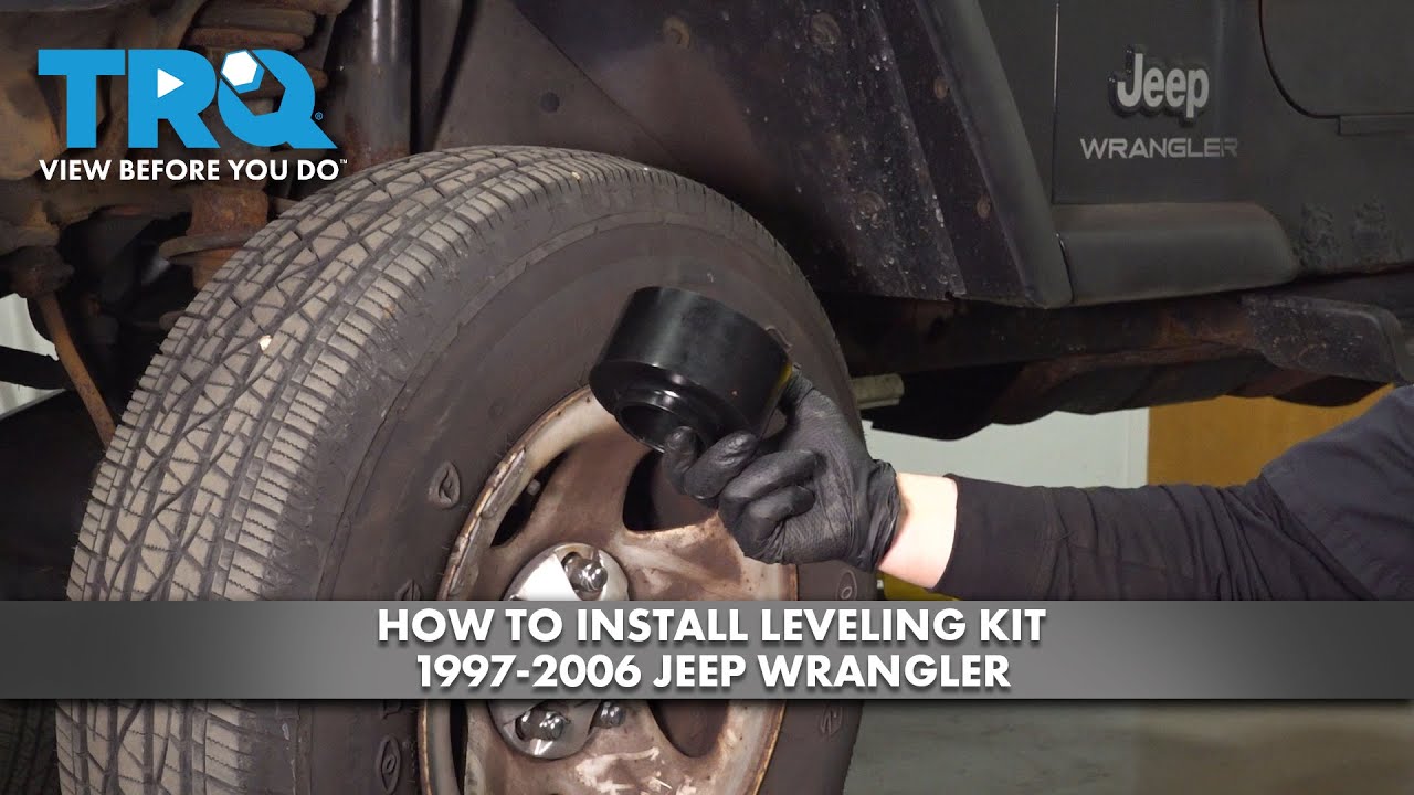 How to Install Leveling Kit 1997-2006 Jeep Wrangler | 1A Auto