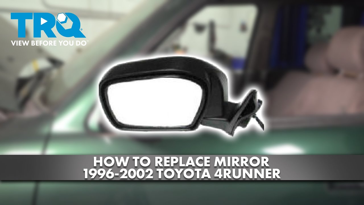 How to Replace Mirror 1996-2002 Toyota 4Runner | 1A Auto