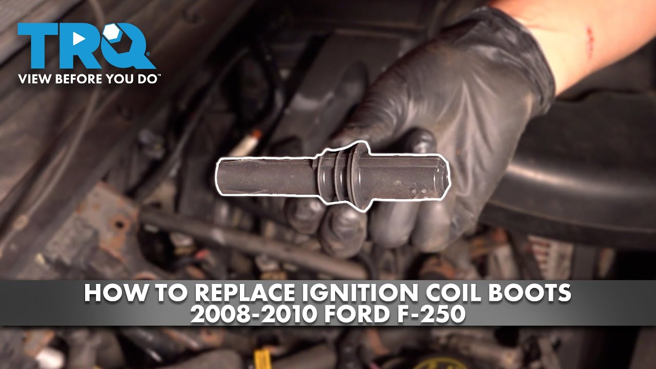 How to Replace Ignition Coil Boots 2008-2010 Ford F-250 | 1A Auto