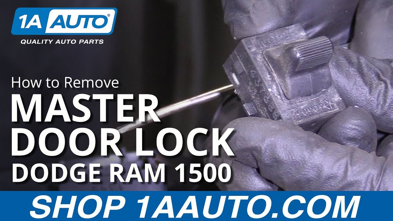 How to Replace Master Door Lock 1994-2002 Dodge Ram 1500 | 1A Auto