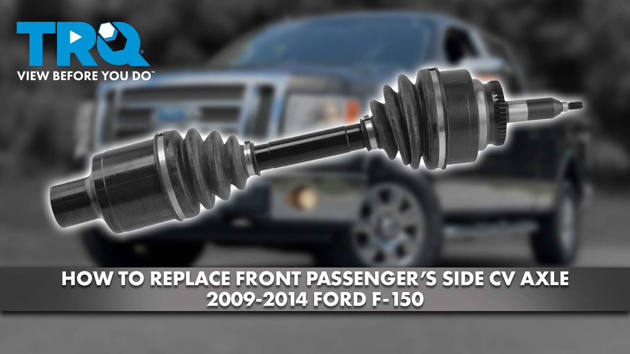 How to Replace Passengers Side CV Axle 2009-2014 Ford F-150 | 1A Auto