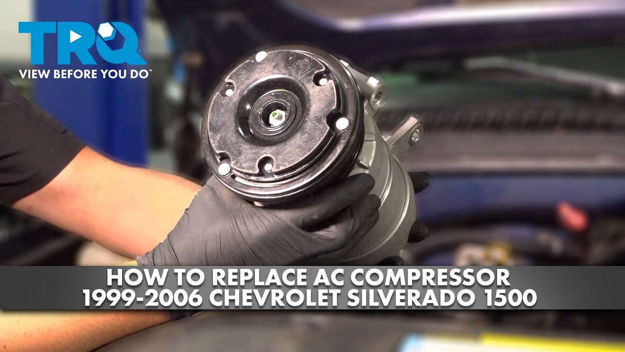 How to Replace AC Compressor 1999-2006 Chevrolet Silverado 1500 | 1A Auto