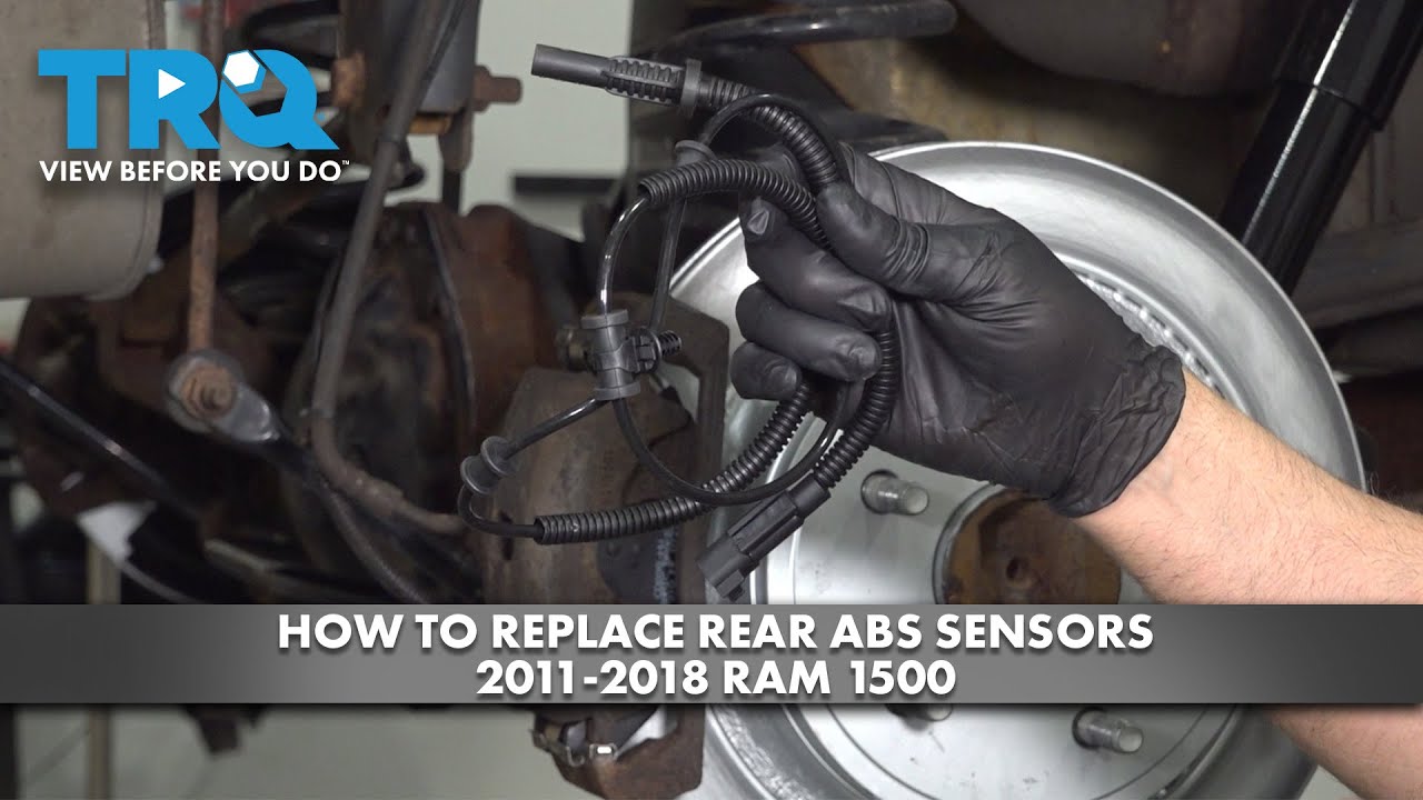 How to Replace Rear ABS Sensors 2011-2018 Ram 1500 | 1A Auto