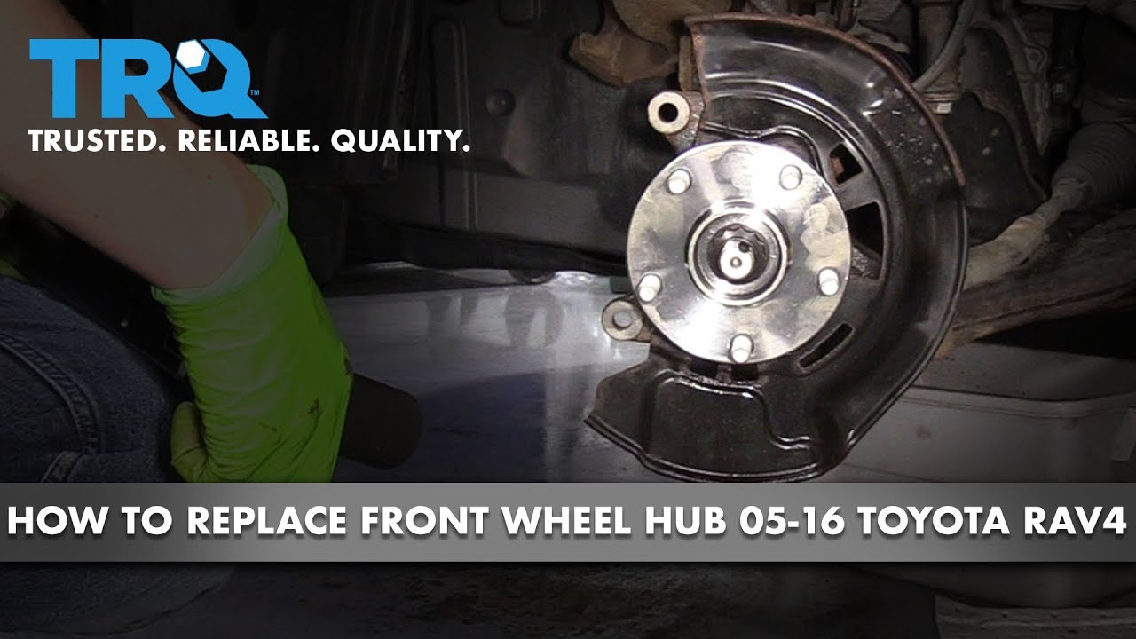 How to Replace Front Wheel Hub 2005-16 Toyota Rav4 | 1A Auto