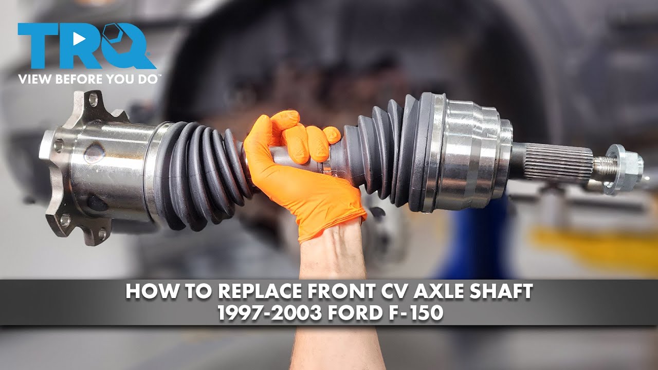 How to Replace Front CV Axle Shaft 1997-2003 Ford F-150 | 1A Auto