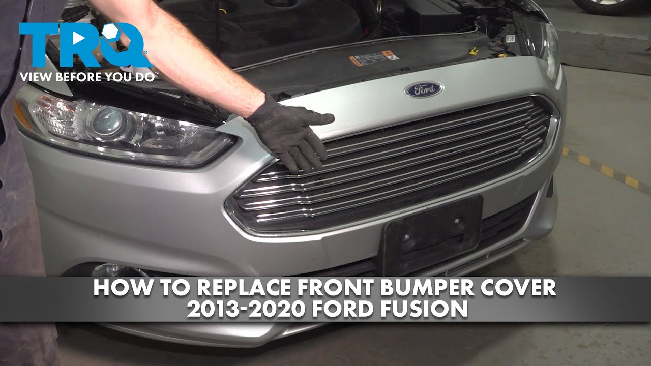 How to Replace Front Bumper Cover 2013-2020 Ford Fusion | 1A Auto