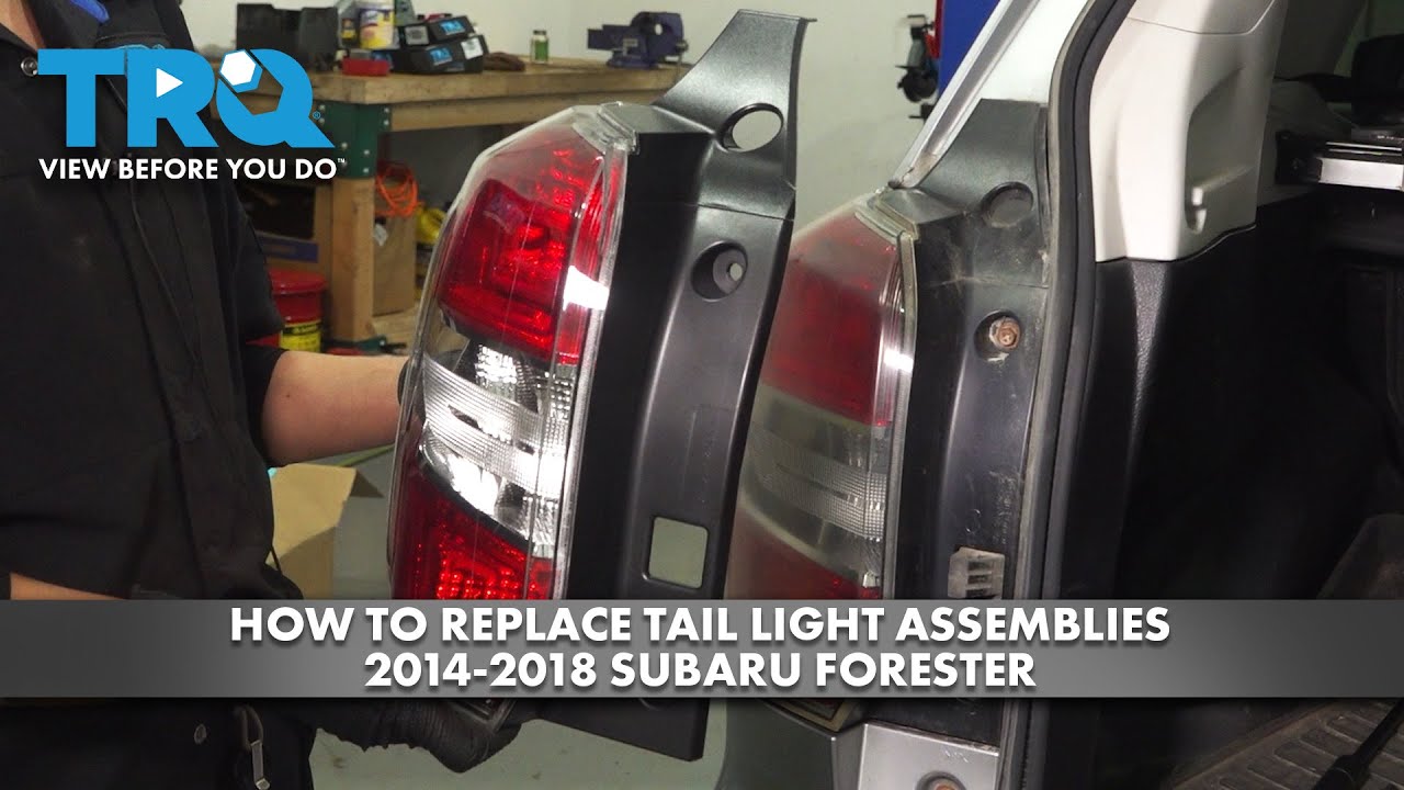 How to Replace Tail Light Assemblies 2014-2018 Subaru Forester | 1A Auto