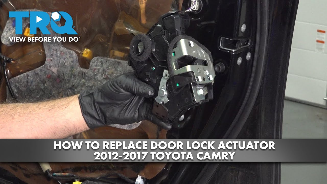 How to Replace Front Door Actuator 2012-2017 Toyota Camry | 1A Auto