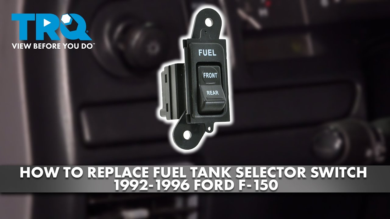 How to Replace Fuel Tank Selector Switch 1992-1996 Ford F-150 | 1A Auto