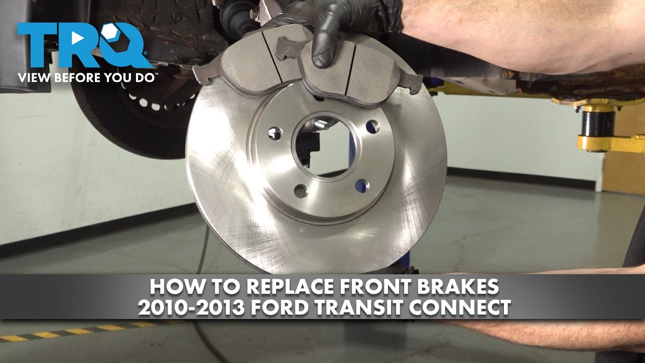 How to Replace Front Brakes 2010-2013 Ford Transit Connect | 1A Auto