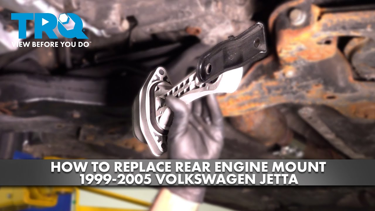 How to Replace Rear Engine Mount 1999-2005 Volkswagen Jetta | 1A Auto
