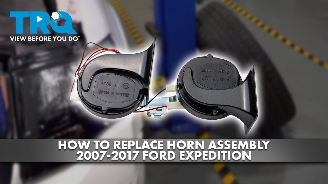 How to Replace Horn Assembly 2007-2017 Ford Expedition | 1A Auto