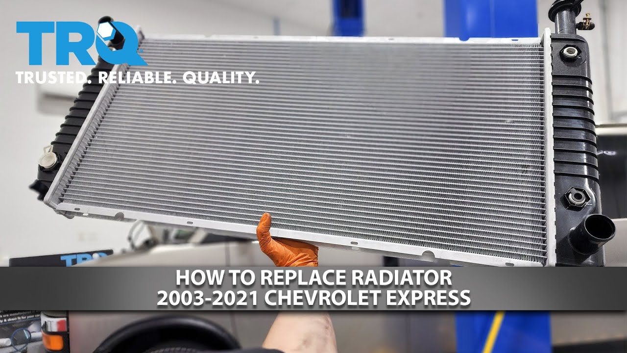 How to Replace Radiator 2003-2021 Chevrolet Express | 1A Auto