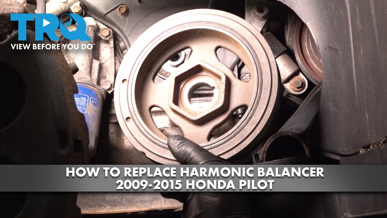 How to Replace Harmonic Balancer 2009-2015 Honda Pilot | 1A Auto