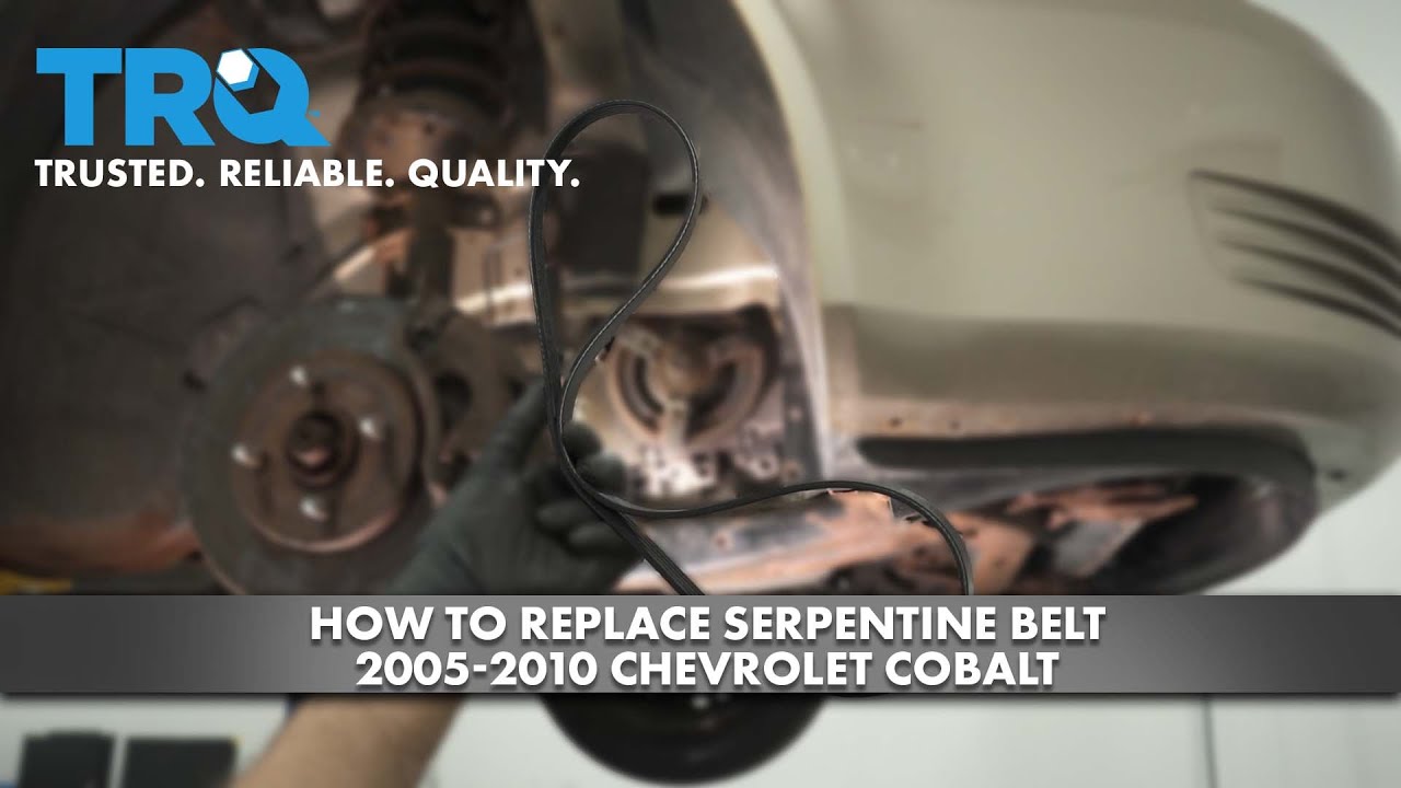 How to Replace Serpentine Belt 2005-2010 Chevrolet Cobalt | 1A Auto