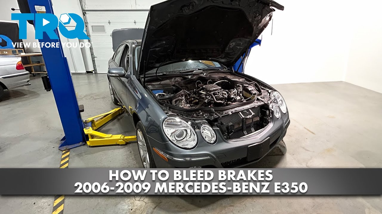 How to Bleed Brakes 2006-2009 Mercedes-Benz E350 | 1A Auto