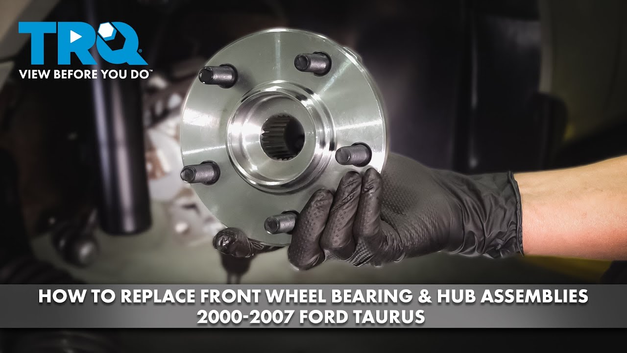 How to Replace Front Wheel Bearing Hub Assemblies 2000-2007 Ford Taurus | 1A Auto