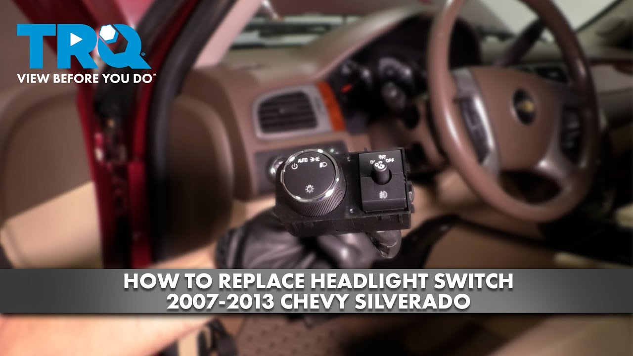 How to Replace Headlight Switch 2007-2013 Chevy Silverado | 1A Auto