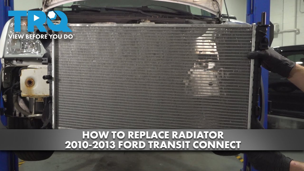 How to Replace Radiator 2010-2013 Ford Transit Connect | 1A Auto