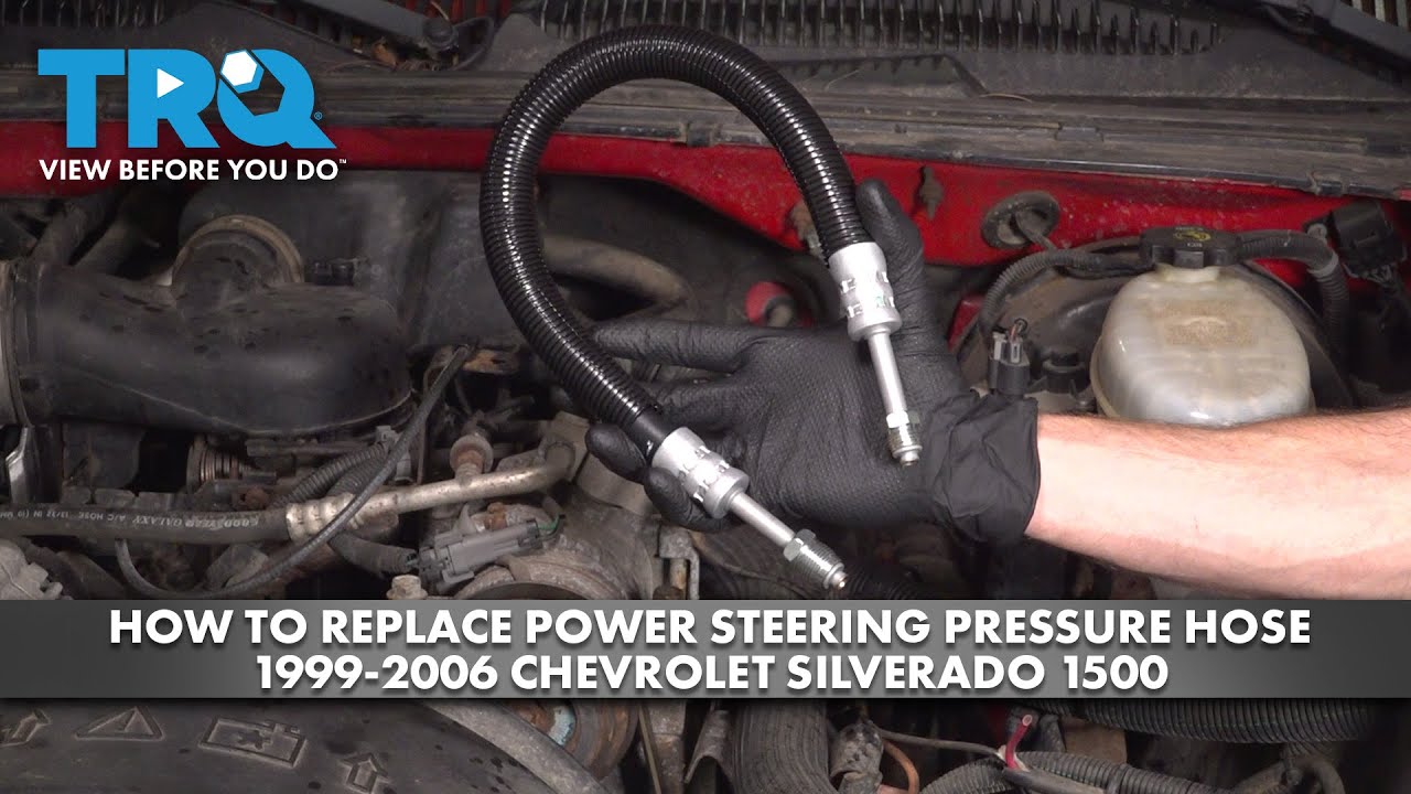 How to Replace Power Steering Pressure Hose 1999-2006 Chevrolet Silverado 1500 | 1A Auto