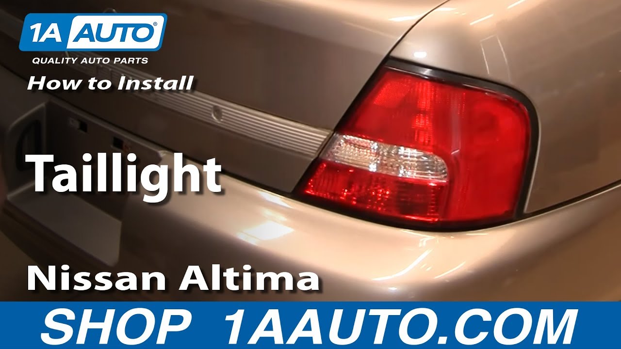 How to Replace Tail Light 2000-01 Nissan Altima | 1A Auto