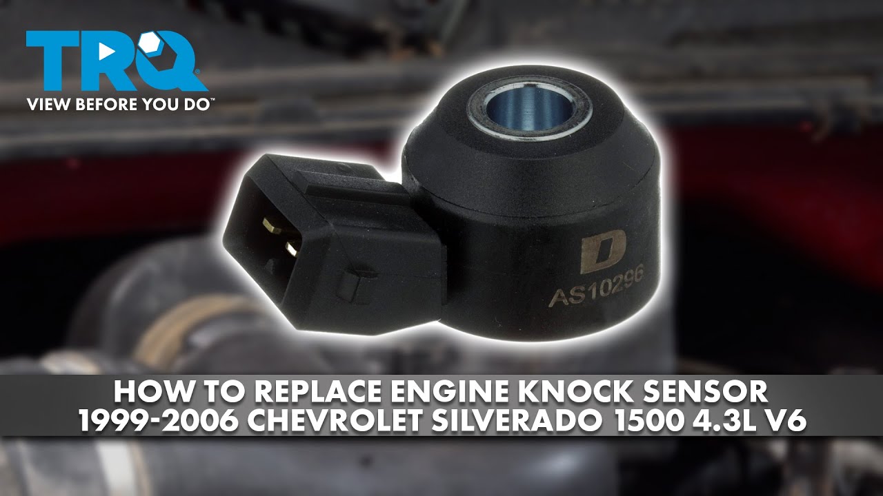 How to Replace Engine Knock Sensor 1999-2006 Chevrolet Silverado 1500 43L V6 | 1A Auto