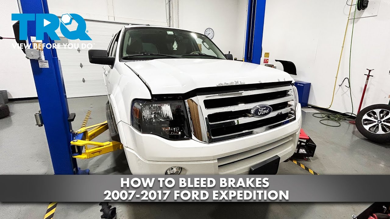 How to Bleed Brakes 2007-2017 Ford Expedition | 1A Auto