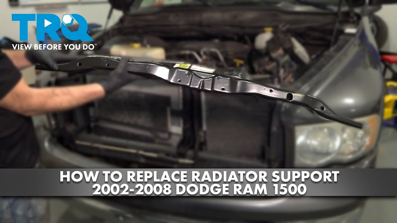 How to Replace Radiator Support 2002-2008 Dodge RAM | 1A Auto