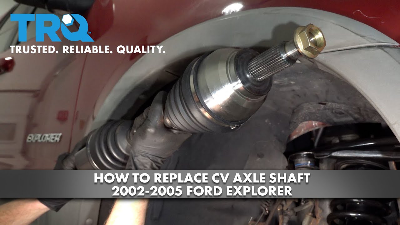 How to Replace CV Axle Shaft 2002-2005 Ford Explorer | 1A Auto