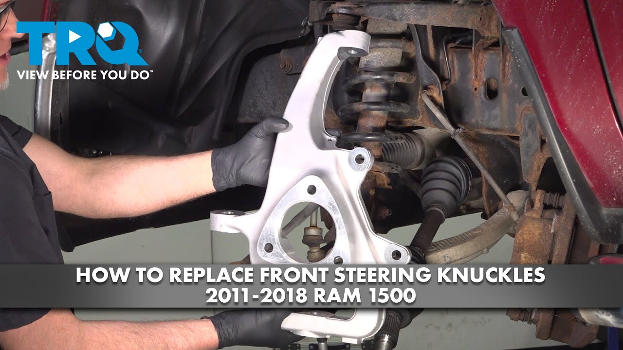 How to Replace Front Steering Knuckles 2011-2018 Ram 1500 | 1A Auto