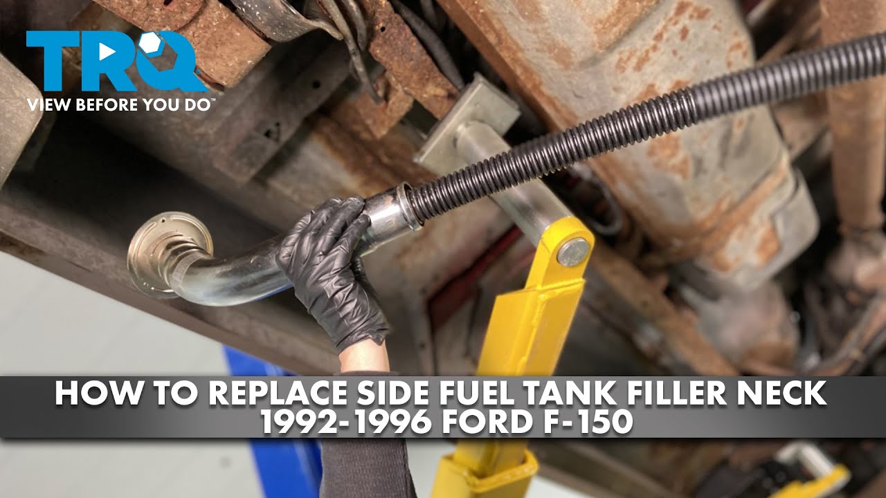 How to Replace Side Fuel Tank Filler Neck 1992-1996 Ford F-150 | 1A Auto