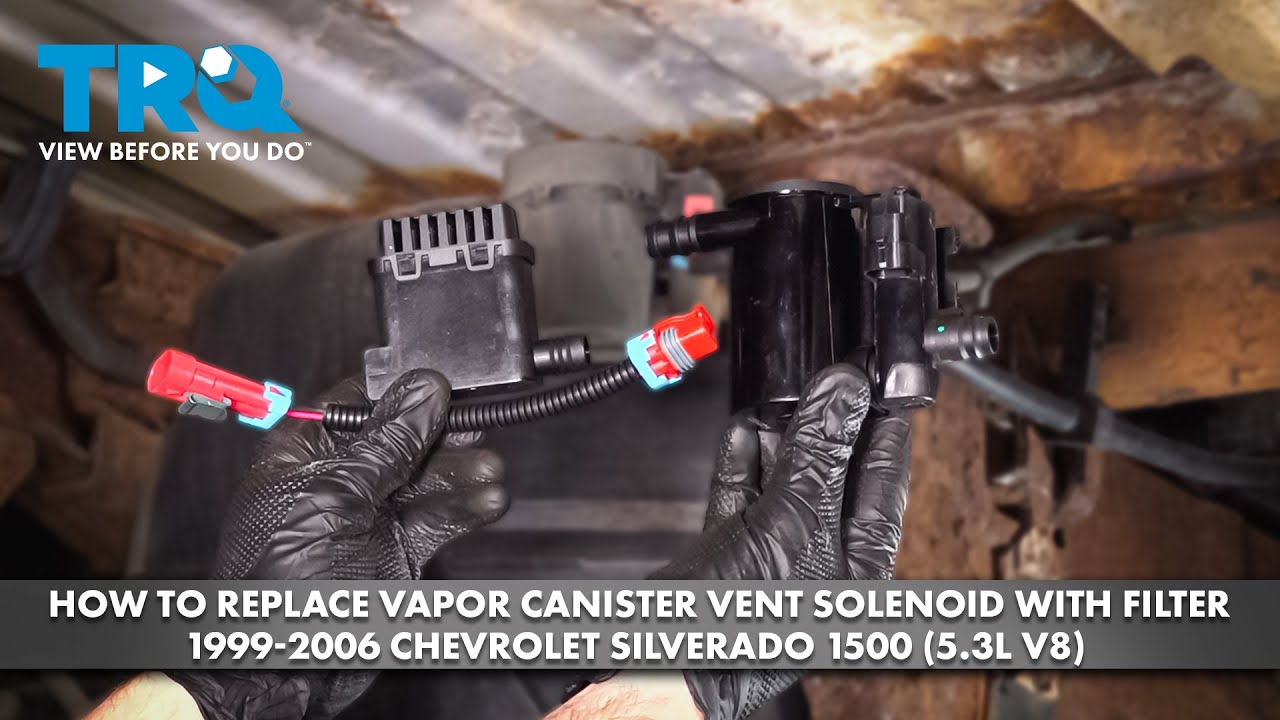 How to Replace Vapor Canister Vent Solenoid with Filter 1999-2006 ...