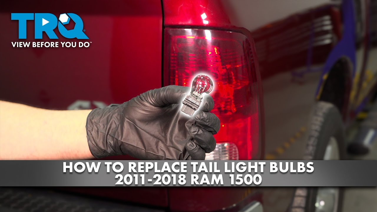 How to Replace Tail Light Bulbs 2011-2018 Ram 1500 | 1A Auto
