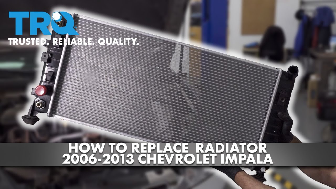 How to Replace Radiator 2006-2013 Chevrolet Impala | 1A Auto