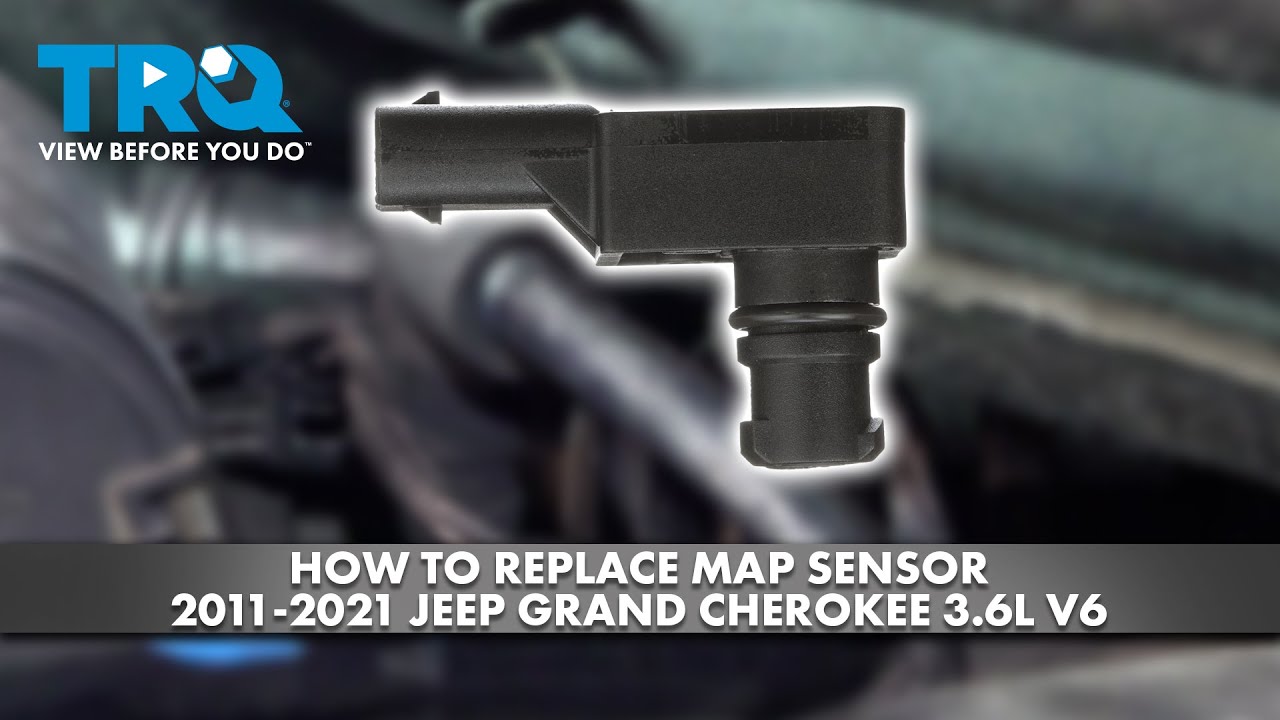 How to Replace MAP Sensor 2011-2021 Jeep Grand Cherokee 36L V6 | 1A Auto
